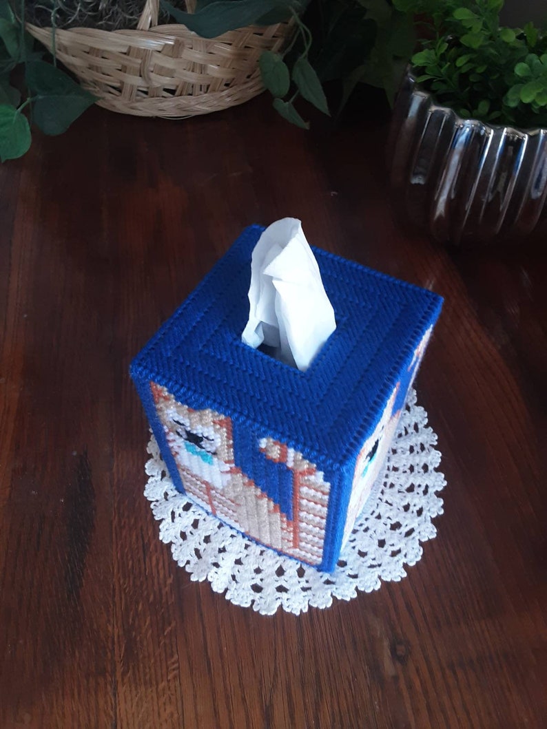 Bow Tie Cat Tissue Box Cover - Etsy