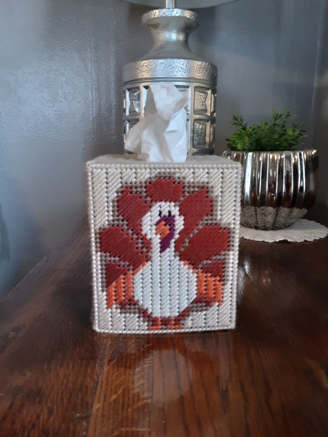 Thanksgiving Turkey Tissue Box Cover - Etsy