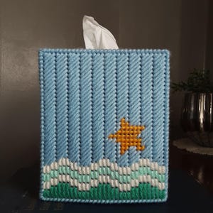 Sea Turtle Tissue Box Cover - Etsy