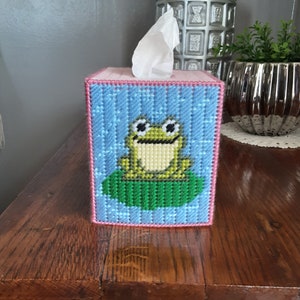 Frog Tissue Box Cover - Etsy