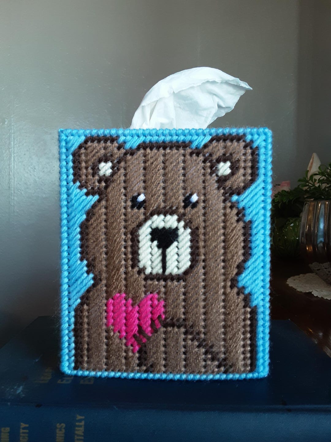 I Love Bears Tissue Box Cover - Etsy