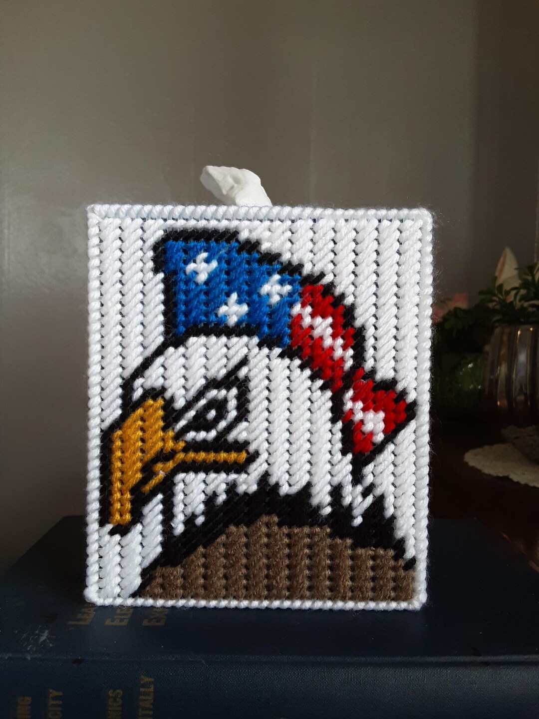 Eagle Tissue Box Cover - Etsy