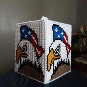 Eagle Tissue Box Cover - Etsy