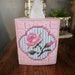 Pink Rose Tissue Box Cover - Etsy
