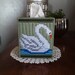 Swan Tissue Box Cover - Etsy