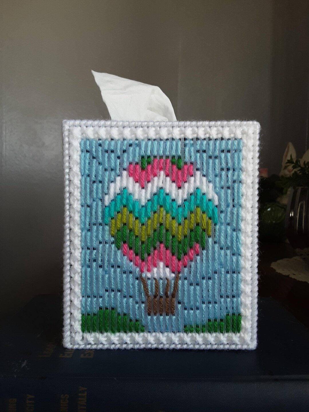 Hot Air Balloon Tissue Box Cover - Etsy