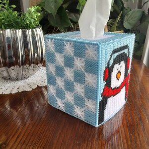 I Love Penguins Tissue Box Cover - Etsy