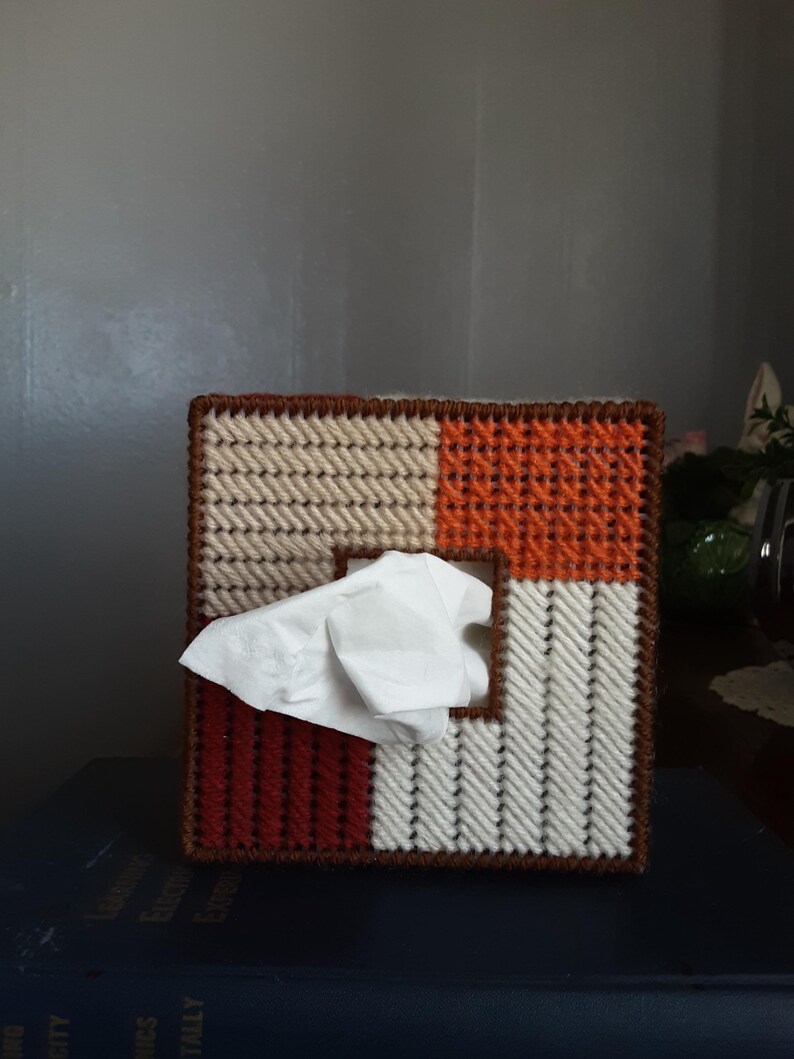 Fall Leaves Tissue Box Cover - Etsy
