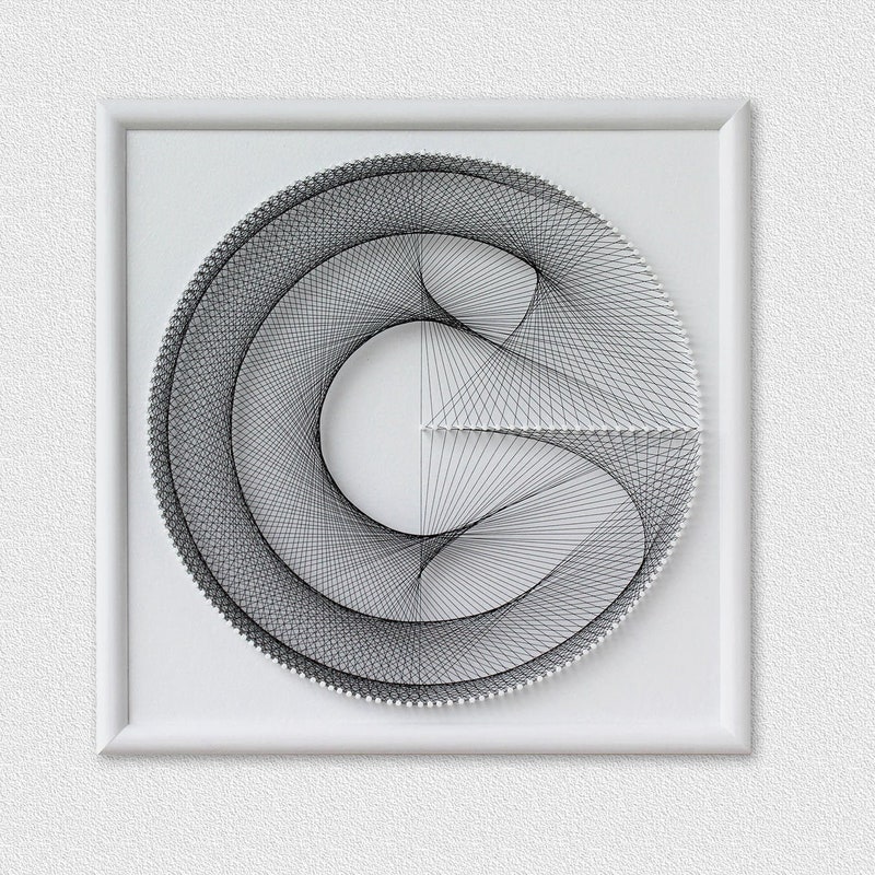 Abstract String Art - Etsy