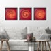 Elegant Wall Art in Red Fine String Art Living Room Modern - Etsy