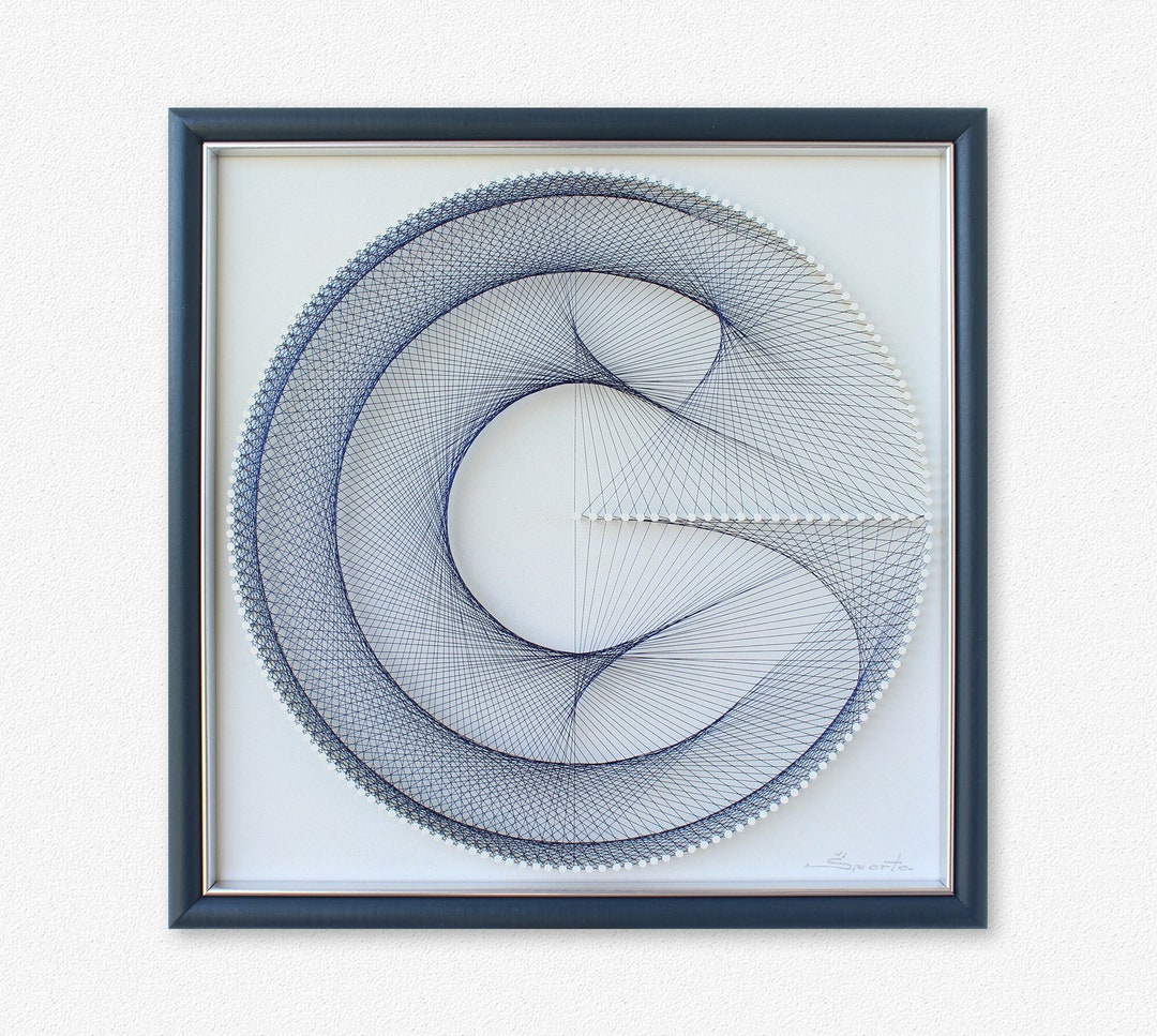 Calming Wall Art in Light Blue for Office, Living Room - Abstract ...