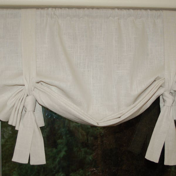 Tie up Curtain - Etsy