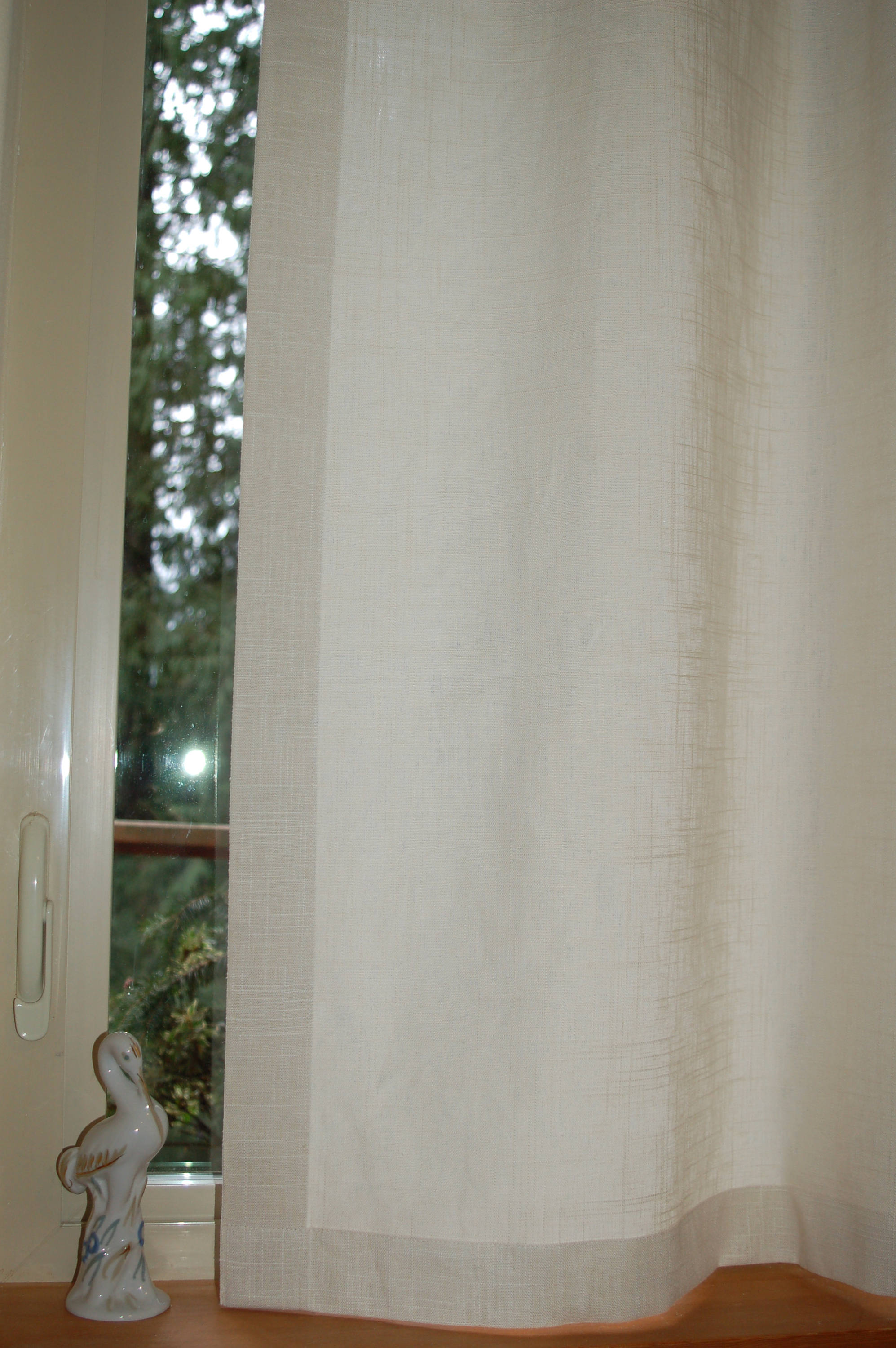 Rustic Chic Linen Roll up Curtain/valance in Ivory/light | Etsy