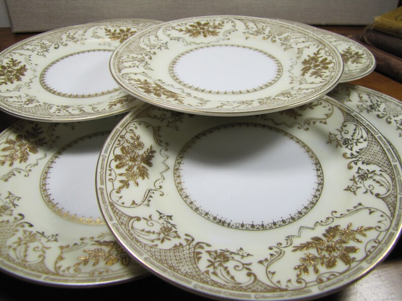 Set of Eight 8 Vintage Empress China Coronation Bread | Etsy