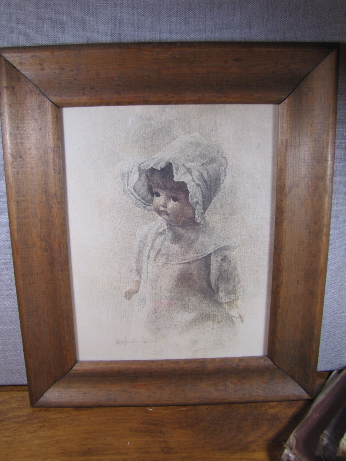 R. Hendrickson Sepia Print - Doll - Etsy