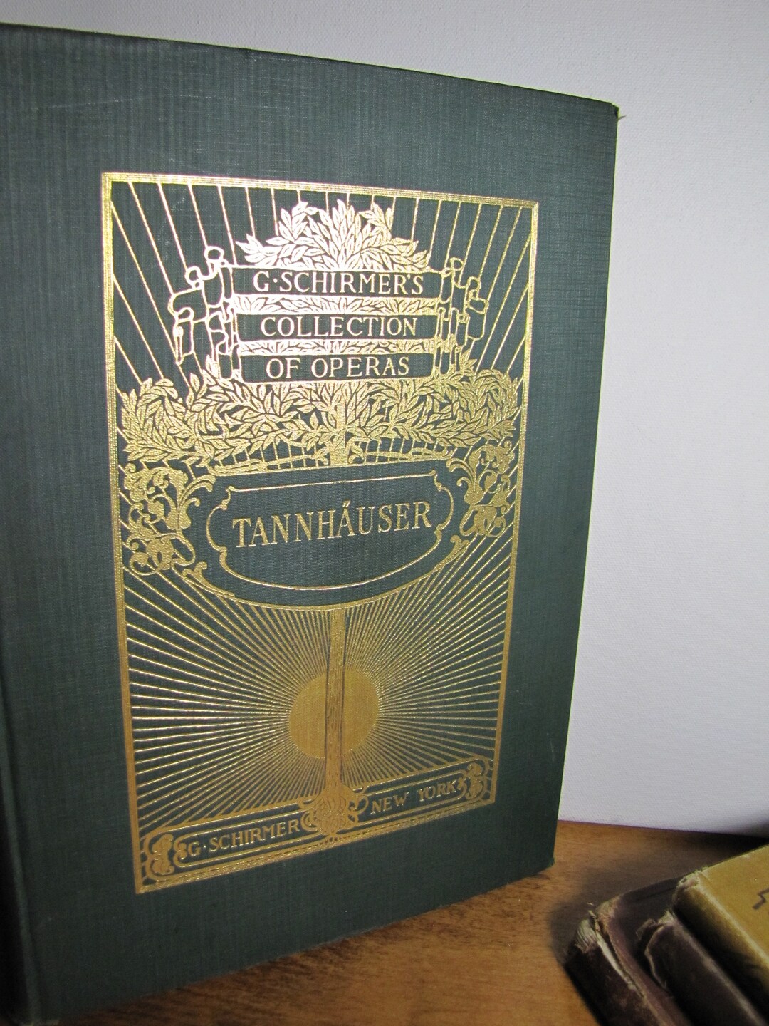 Vintage Hardback Music Book Wagner Tannhauser G. Schirmer's Collection ...