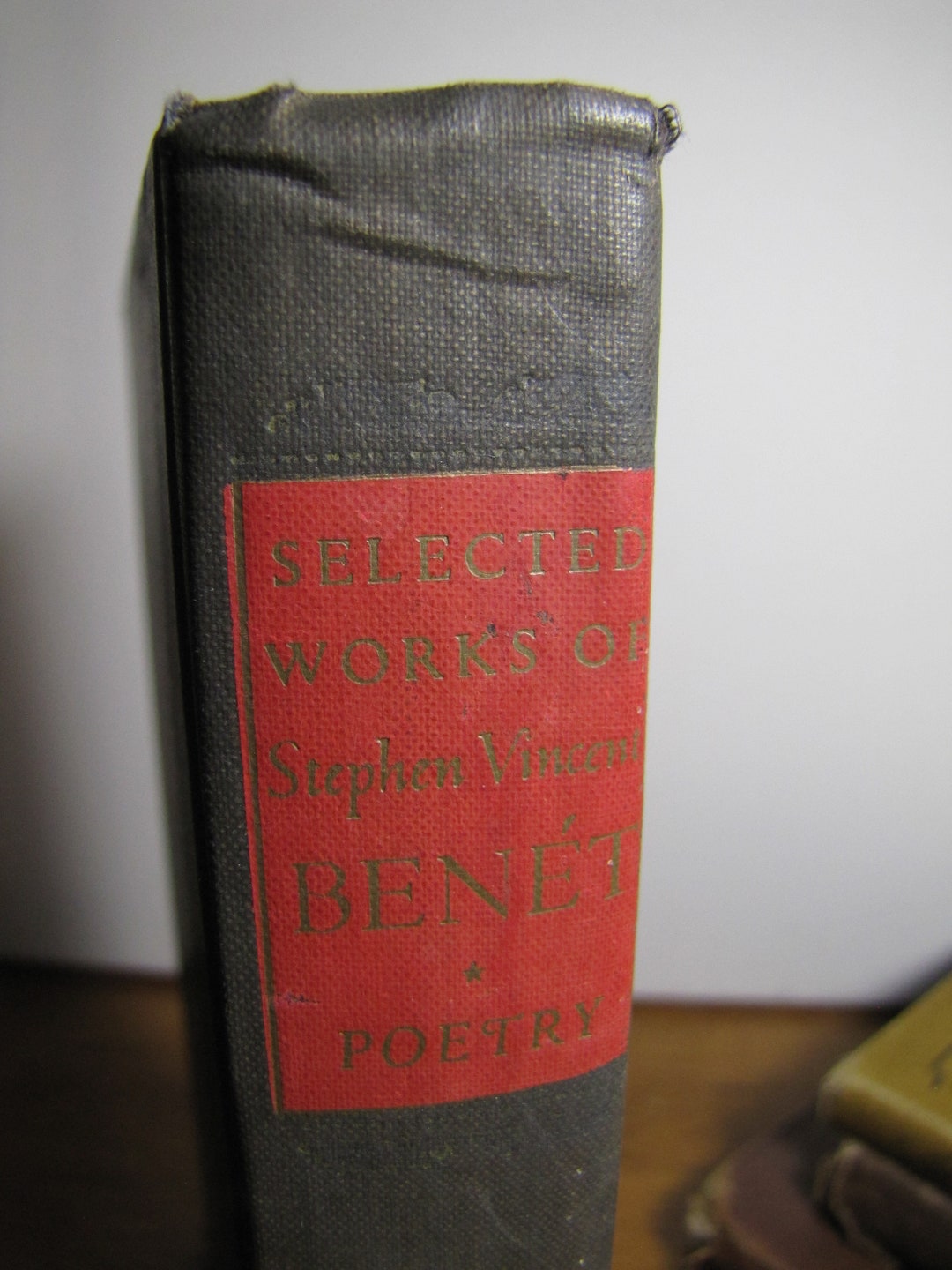 Vintage Book - Selected Works of Stephen Vincent Benet - Poetry ...