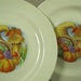 Vintage Cornucopia Plates - Wide Rim - Set of Two (2) - Etsy