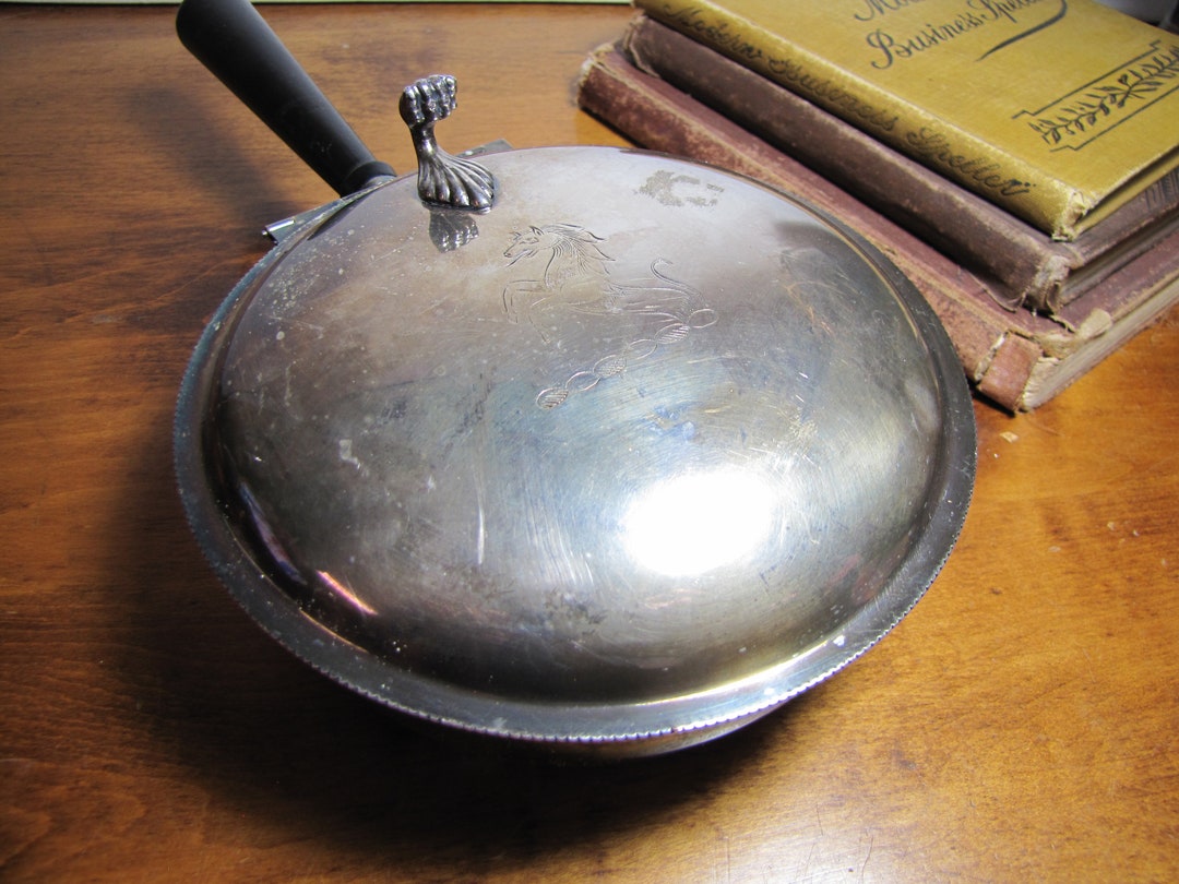 Vintage Sheffield Silver Co. #301 Silent Butler - Crumb Catcher - Metal ...