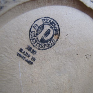 Pearsons Of Chesterfield Pottery Marks