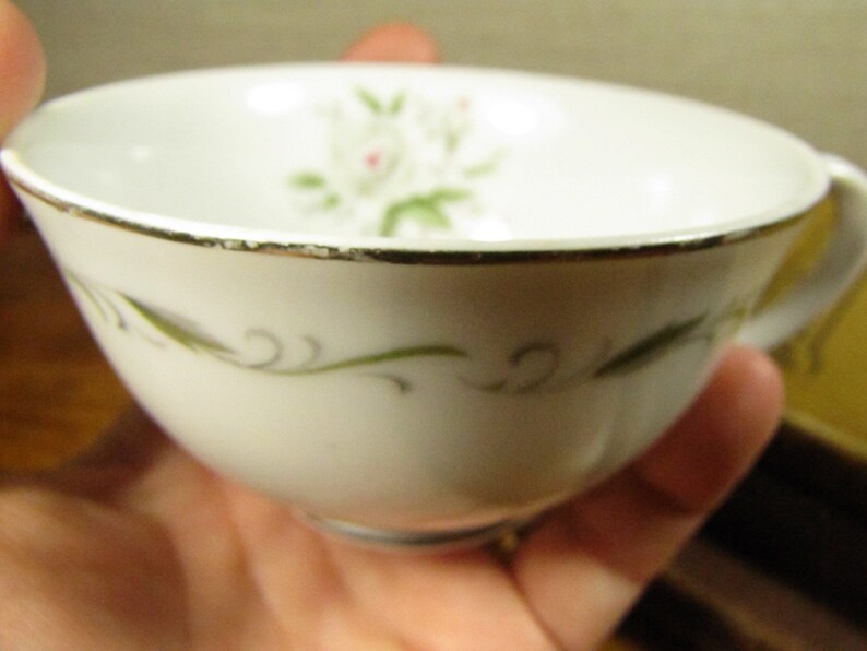 Vintage Diamond China Porcelain Teacup Romance Pattern - Etsy
