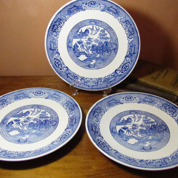 Willow Pattern Plate - Etsy