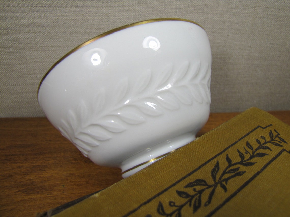 Vintage Shenango China Small Bowl Carlton Shape Embossed - Etsy