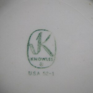 Vintage Knowles Large Serving Platter - Floral Bouquet - 13 3/4" - Etsy