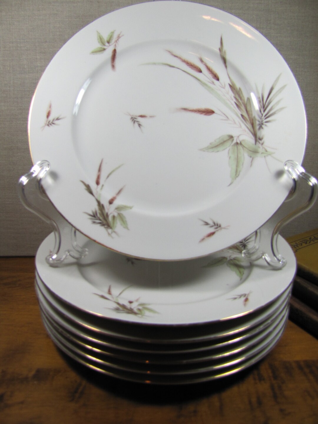 One (1) Zeh Scherzer Dinner Plate - Golden Brown Wheat - Pattern Number ...