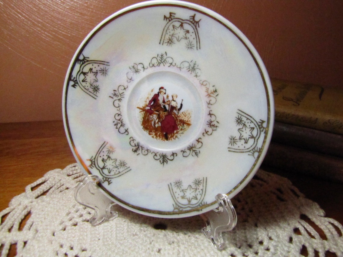 Vintage Decorative Miniature Plate - Etsy