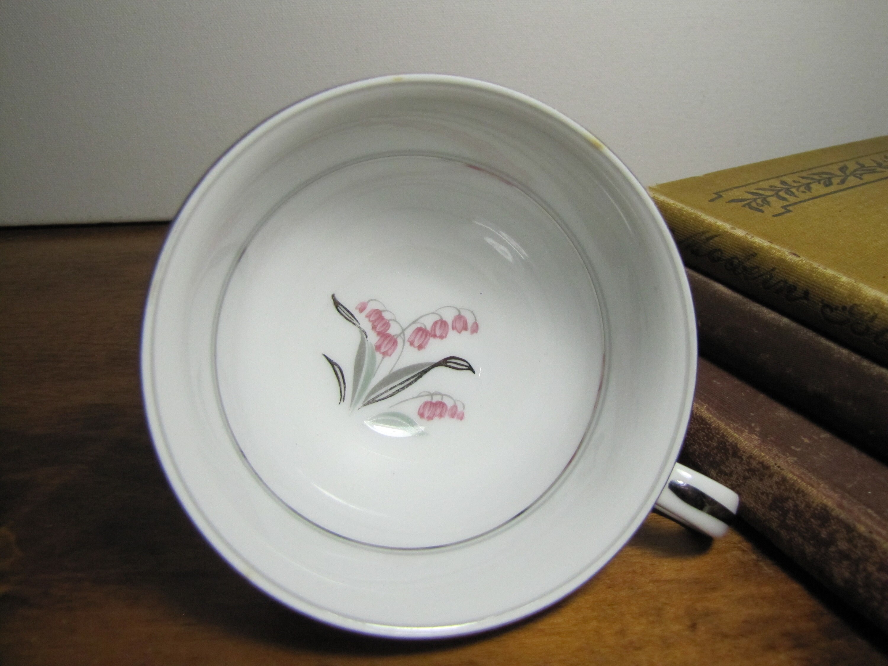 Vintage Noritake China Teacup - Crest Pattern (c.1953-1964) Pink ...