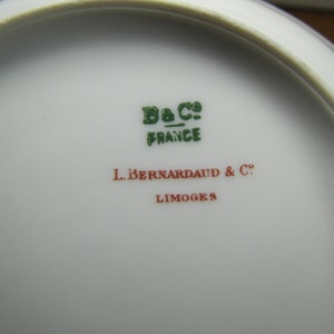 B & Co - Bernardaud and Co - Dessert Bowl - Pink and Blue Flowers ...