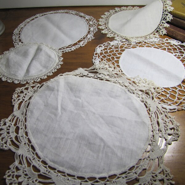 Fabric Doilies - Etsy