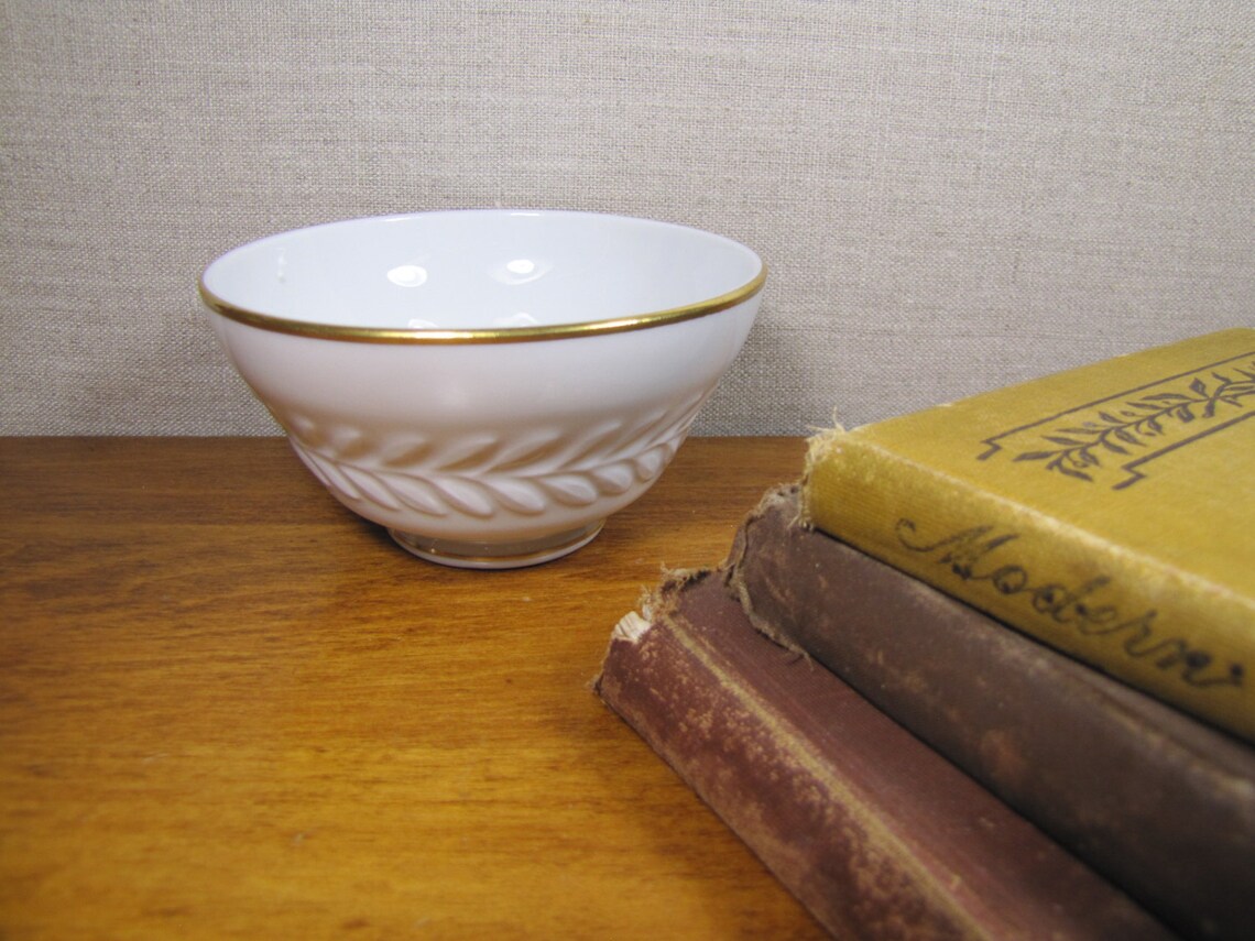 Vintage Shenango China Small Bowl Carlton Shape Embossed - Etsy