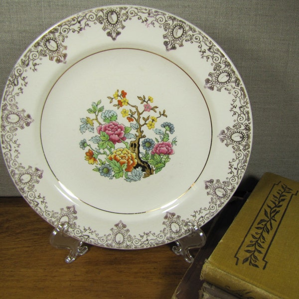 Tree and Flowers - Etsy