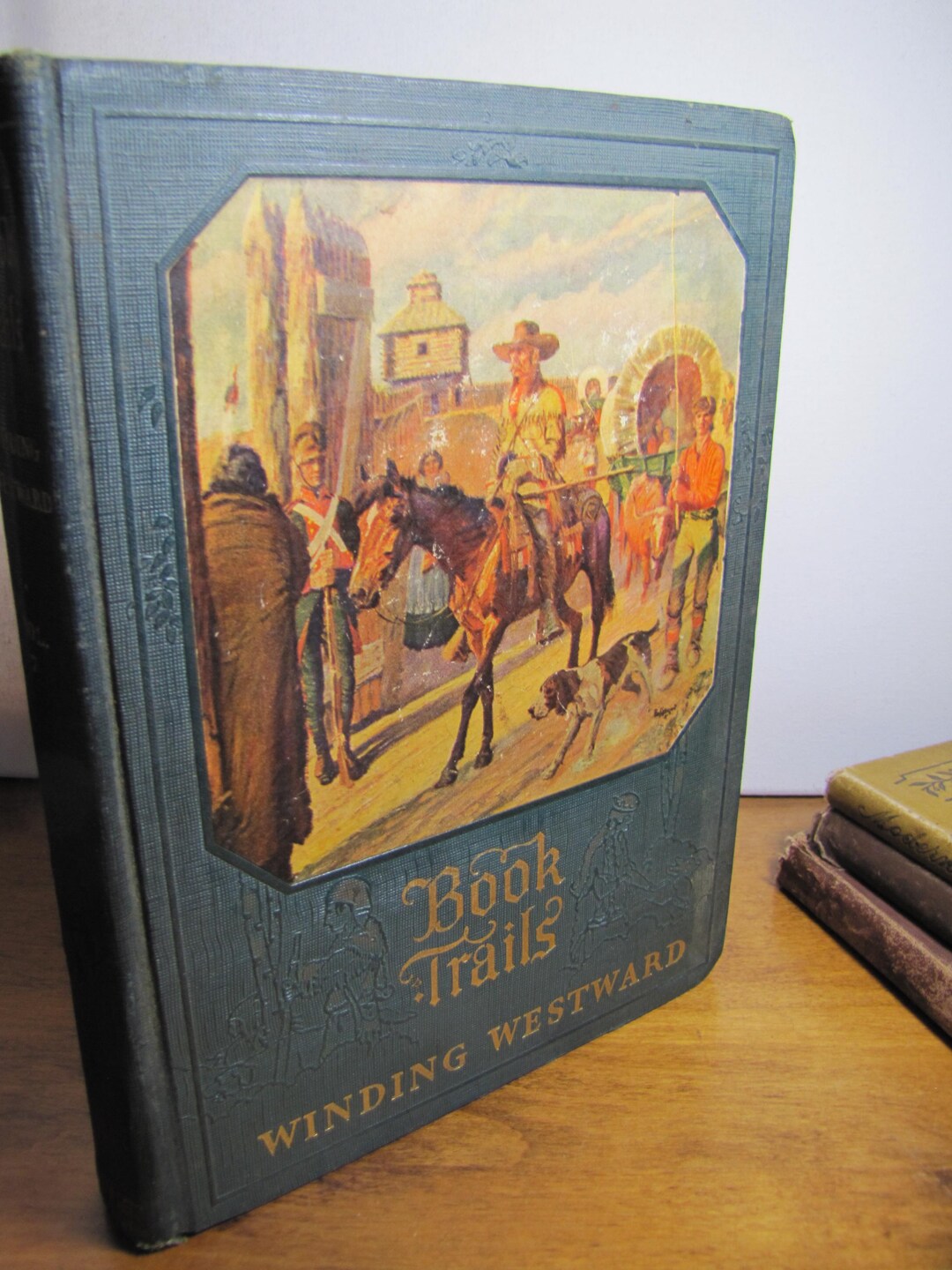 Vintage Book - Books Trails - Winding Westward- Copyright 1928 - Etsy