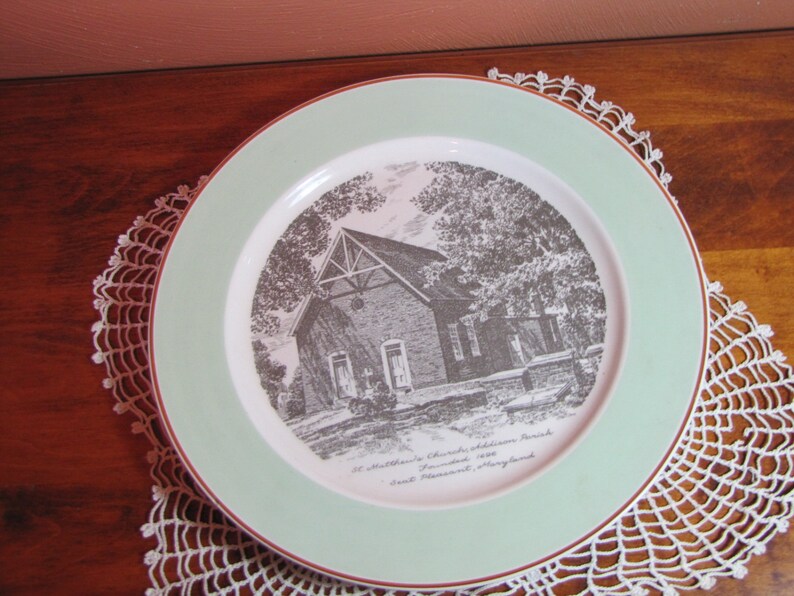Vintage Church Plate - Etsy