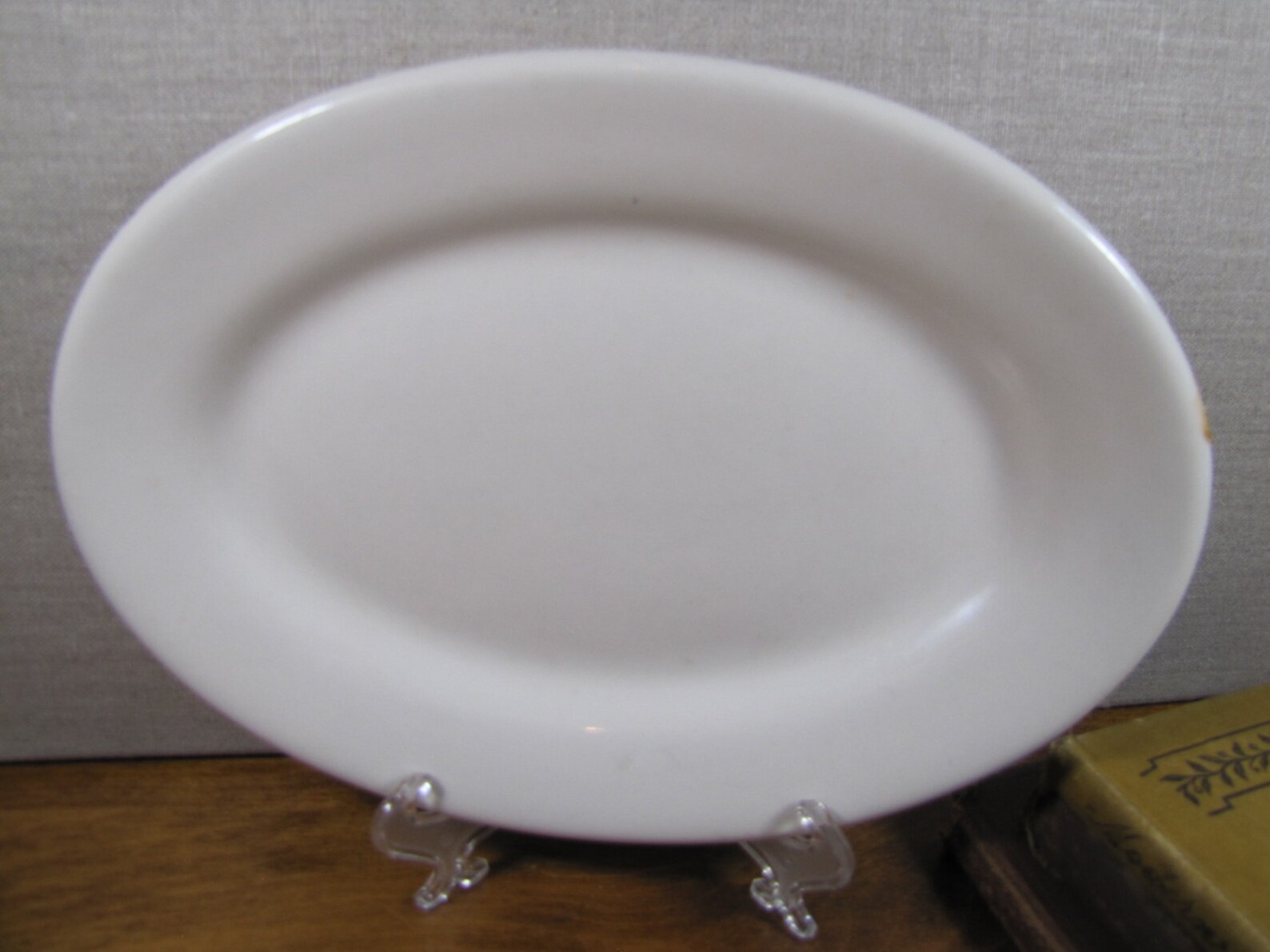 Vintage Restaurant Ware Creamy White Platter 10 1/2 | Etsy