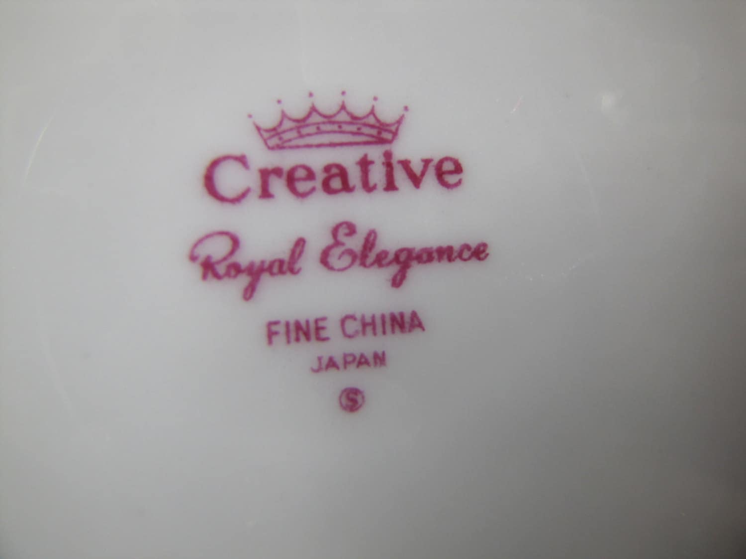 Creative Fine China - Royal Elegance - Set of Two (2) Bread and Butter ...