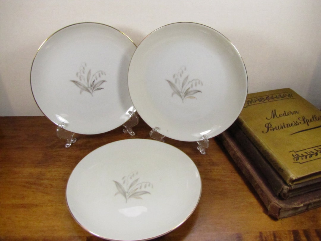 Vintage Kaysons Golden Rhapsody Small Plates - Set of Three (3) - Etsy