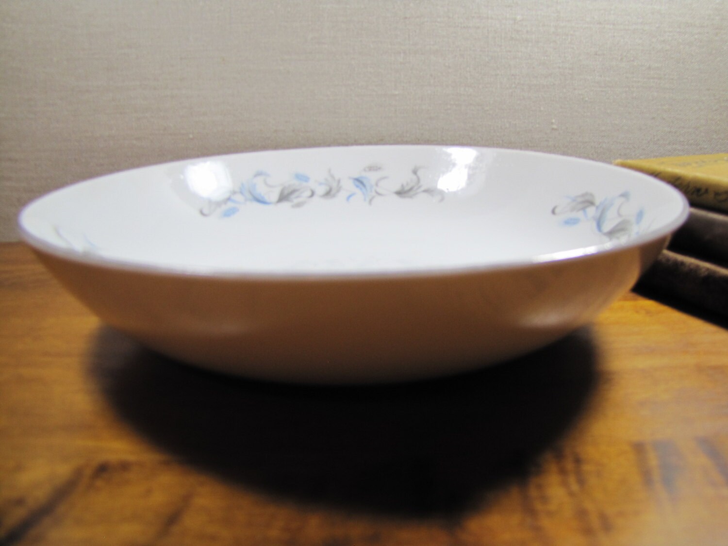 Vintage Nasco Fine China Serving Bowl Wild Rose Pattern - Etsy