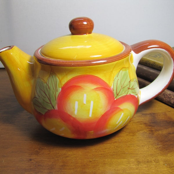 Yellow Teapot - Etsy