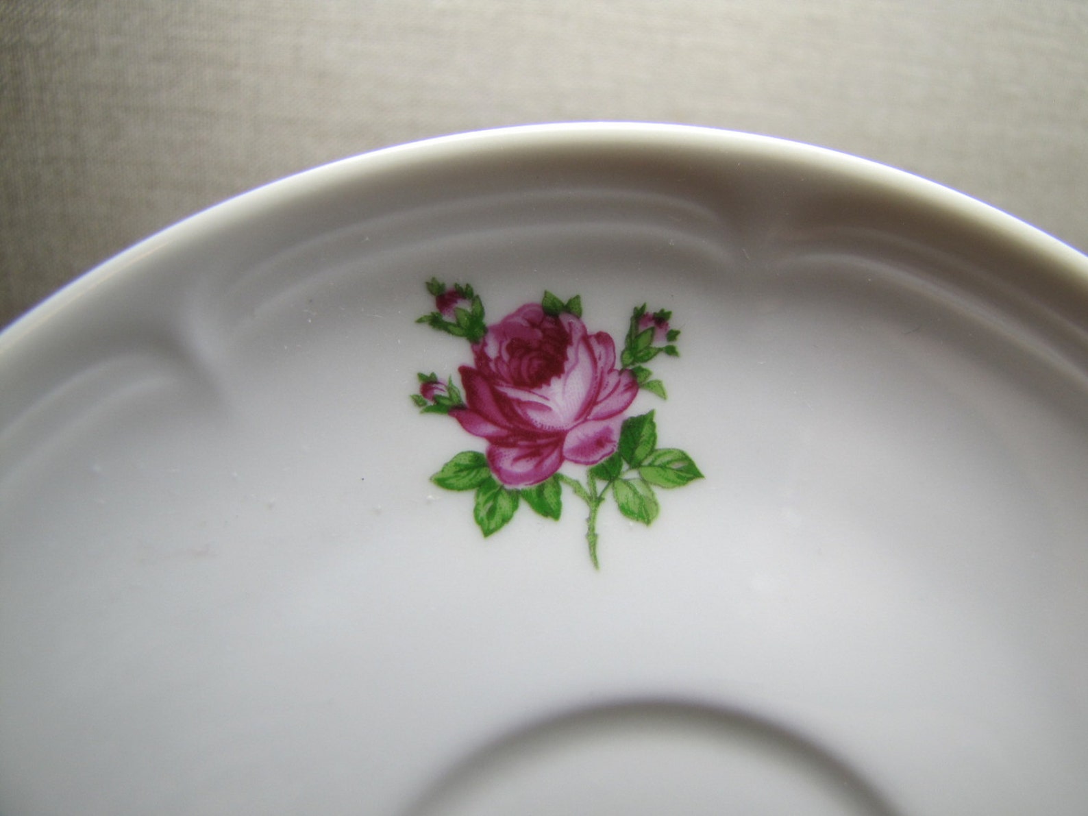 Kahla Saucer Pink Roses Made in GDR german Democratic | Etsy