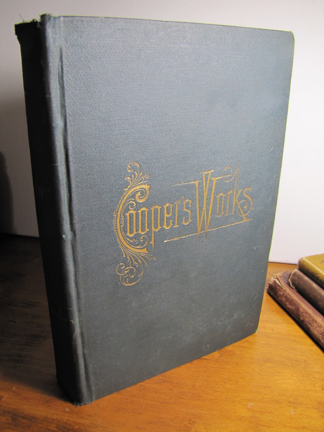 Vintage Book - Cooper's Works -volume One - Copyright 1891 - Etsy