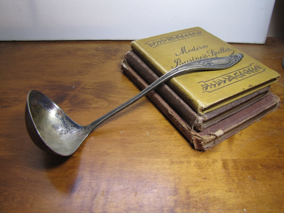 Vintage R & B Large Serving Ladle - Princess Pattern - Circa. 1921 - "m ...