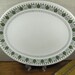 Bilton's Ironstone Serving Platter - Green and White "onion" Pattern - Etsy
