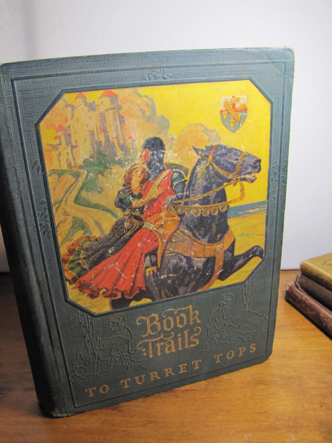 Vintage Book - Book Trails - to Turret Tops - Copyright 1928 - Etsy
