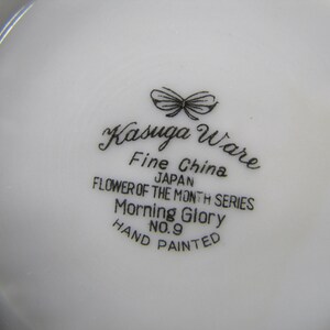 Kasuga Ware Fine China Saucer Flower of the Month Series - Etsy