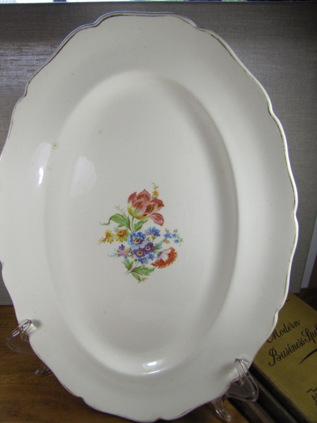 Vintage Large Serving Platter - Keystone - Canonsburg Pottery Co ...