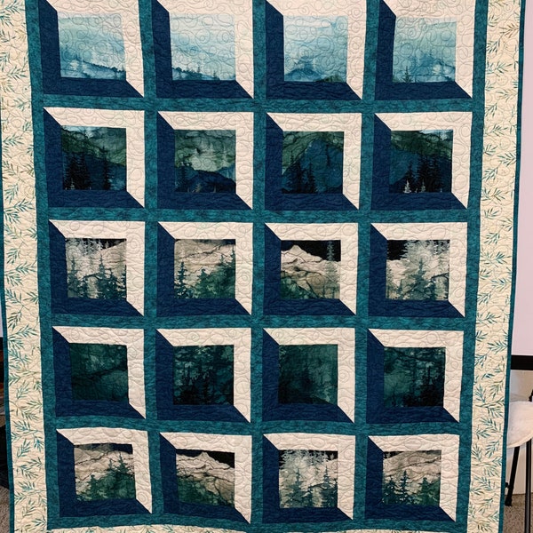 Mountain Quilt Patterns - Etsy